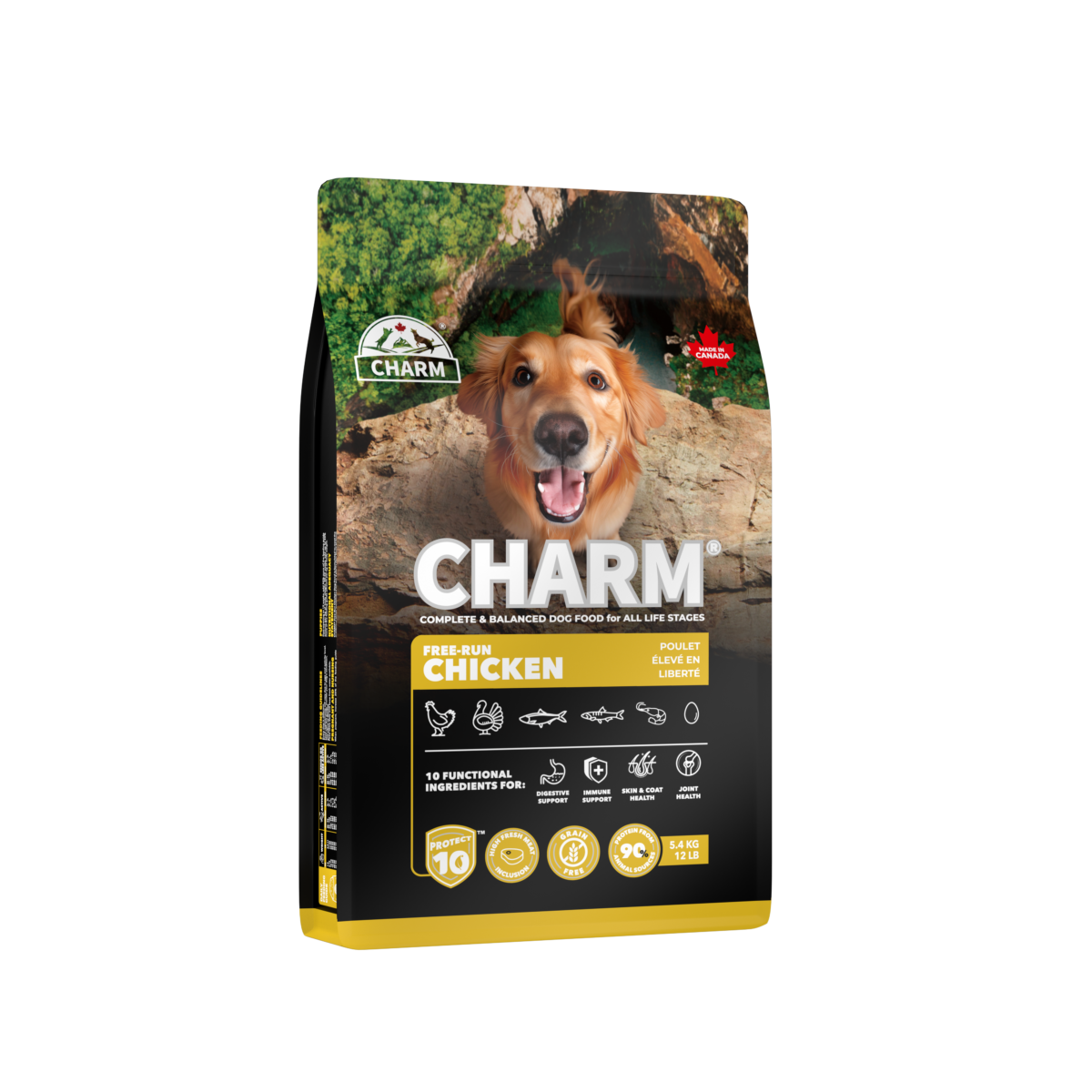 Free-Run Chicken Dog Food - CHARM® Pet Food (Canada)